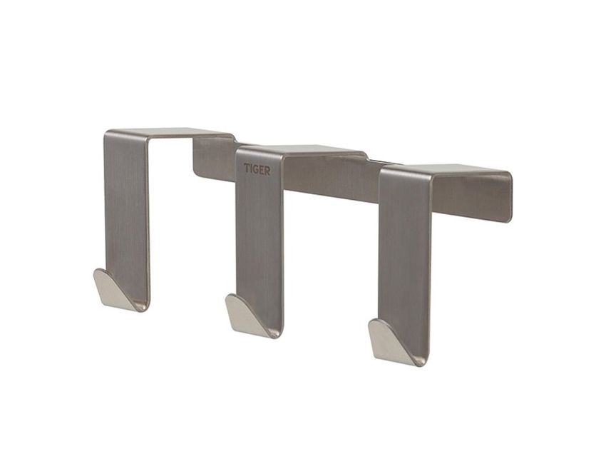 Tiger Basic Deurhaak 40 mm RVS geborsteld Megadump, dé Sanitairwinkel ...